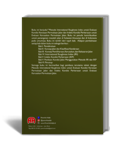 Metode International Roughness Index (IRI) Untuk Evaluasi Kerataan ...