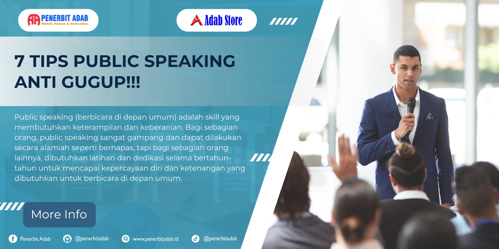7 Tips Public Speaking Anti Gugup !!! | Penerbit Adab