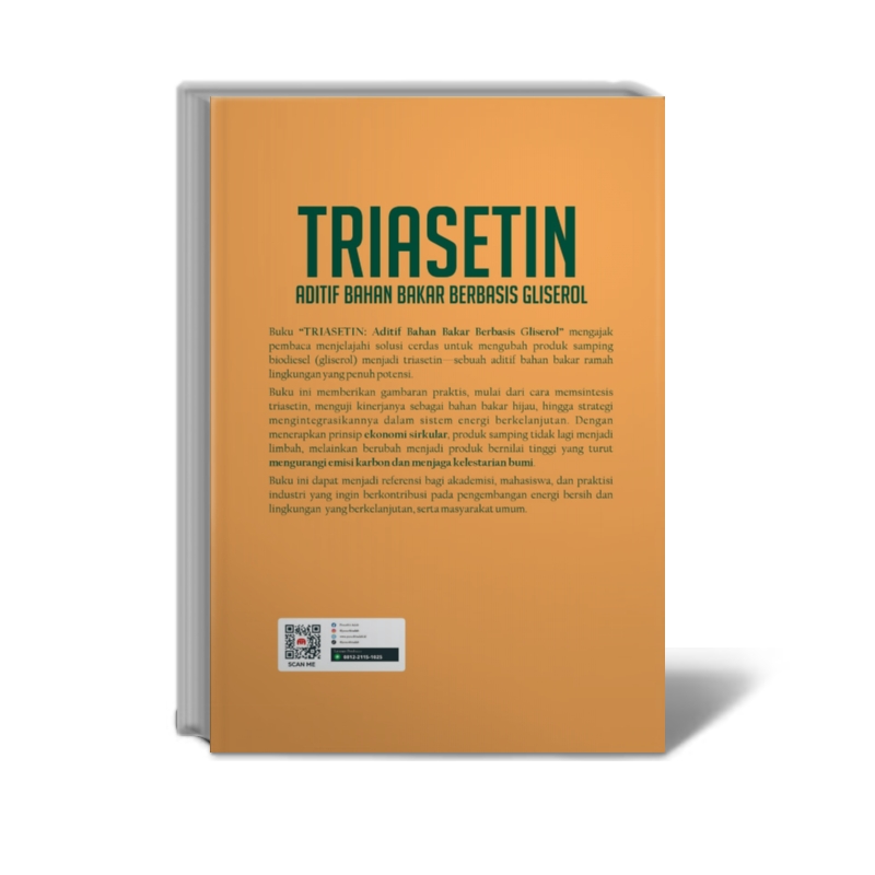 TRIASETIN : Aditif Bahan Bakar Berbasis Gliserol | Penerbit Adab