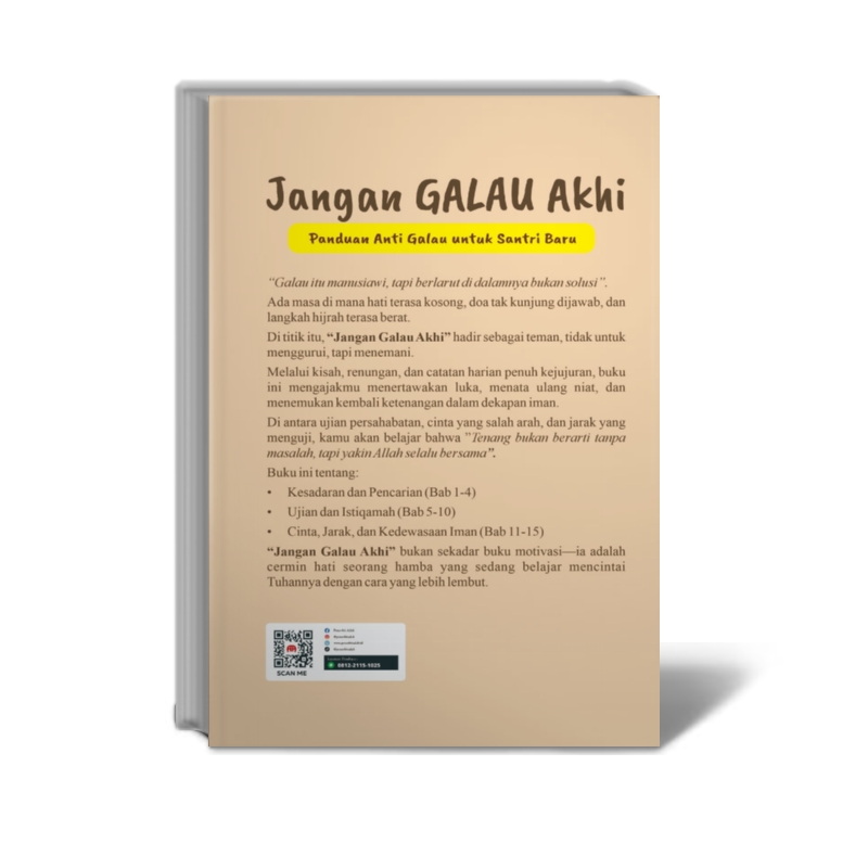 Jangan Galau Akhi : Panduan Anti Galau untuk Santri Baru | Penerbit Adab